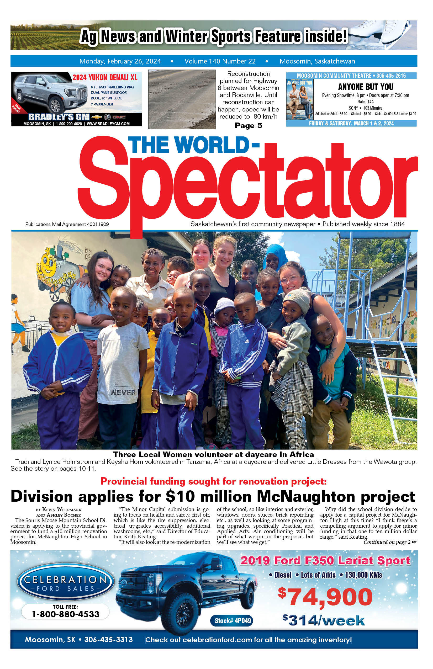 The World-Spectator - Moosomin, Saskatchewan, Canada