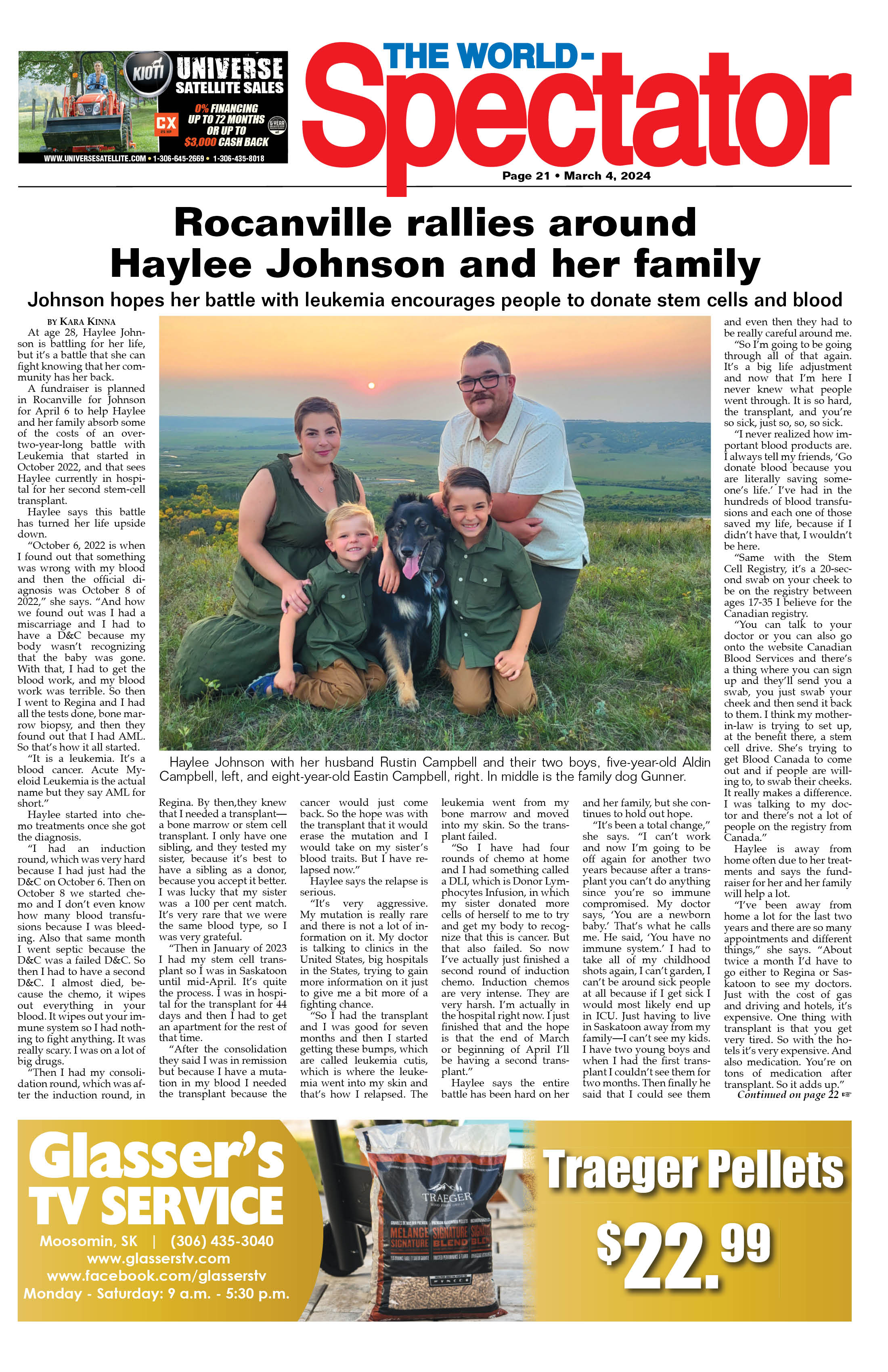 The World-Spectator - Moosomin, Saskatchewan, Canada