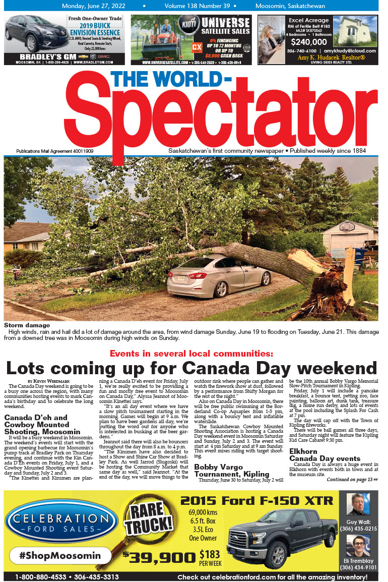 The World-Spectator - Moosomin, Saskatchewan, Canada