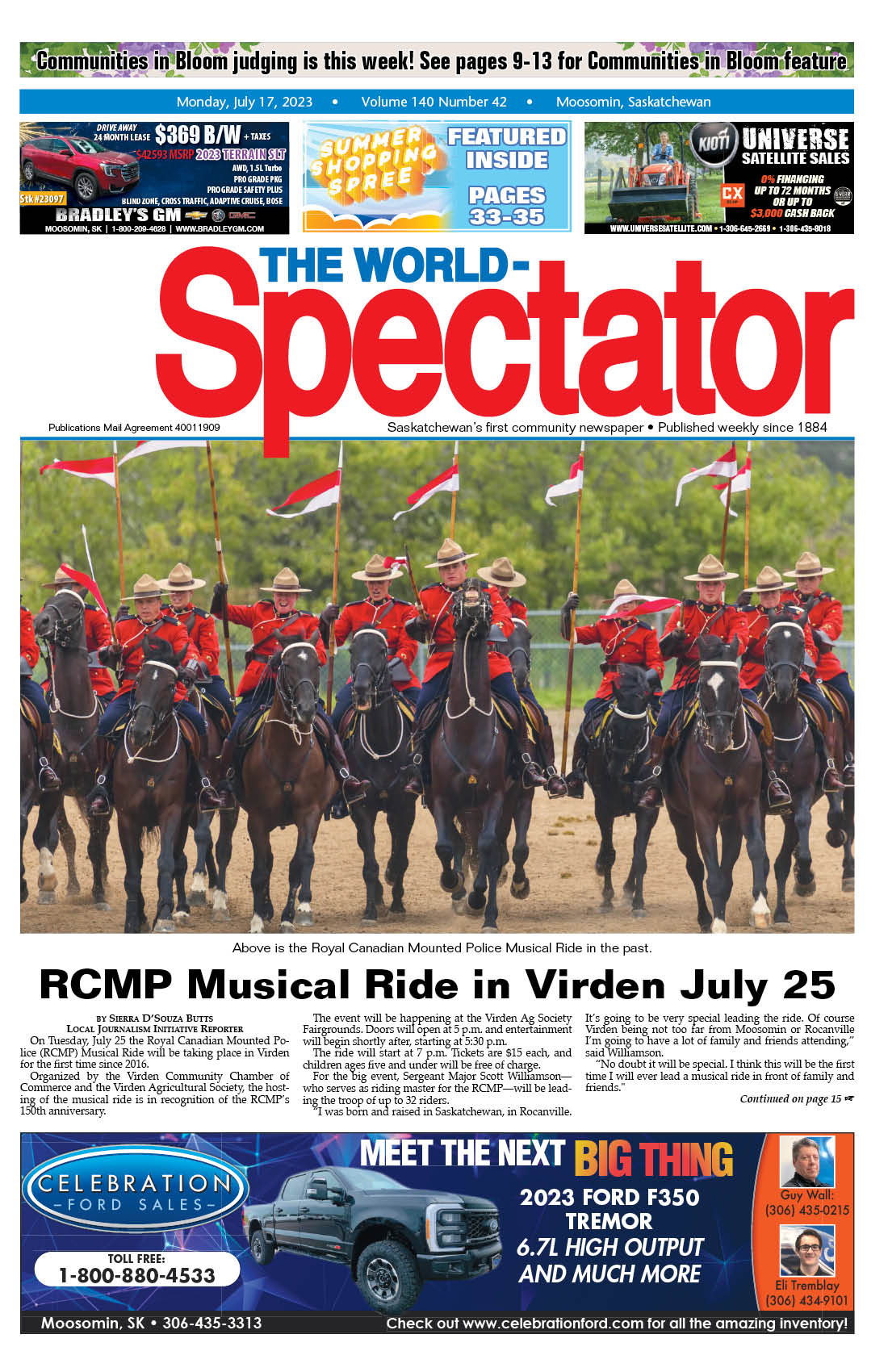 The World-Spectator - Moosomin, Saskatchewan, Canada