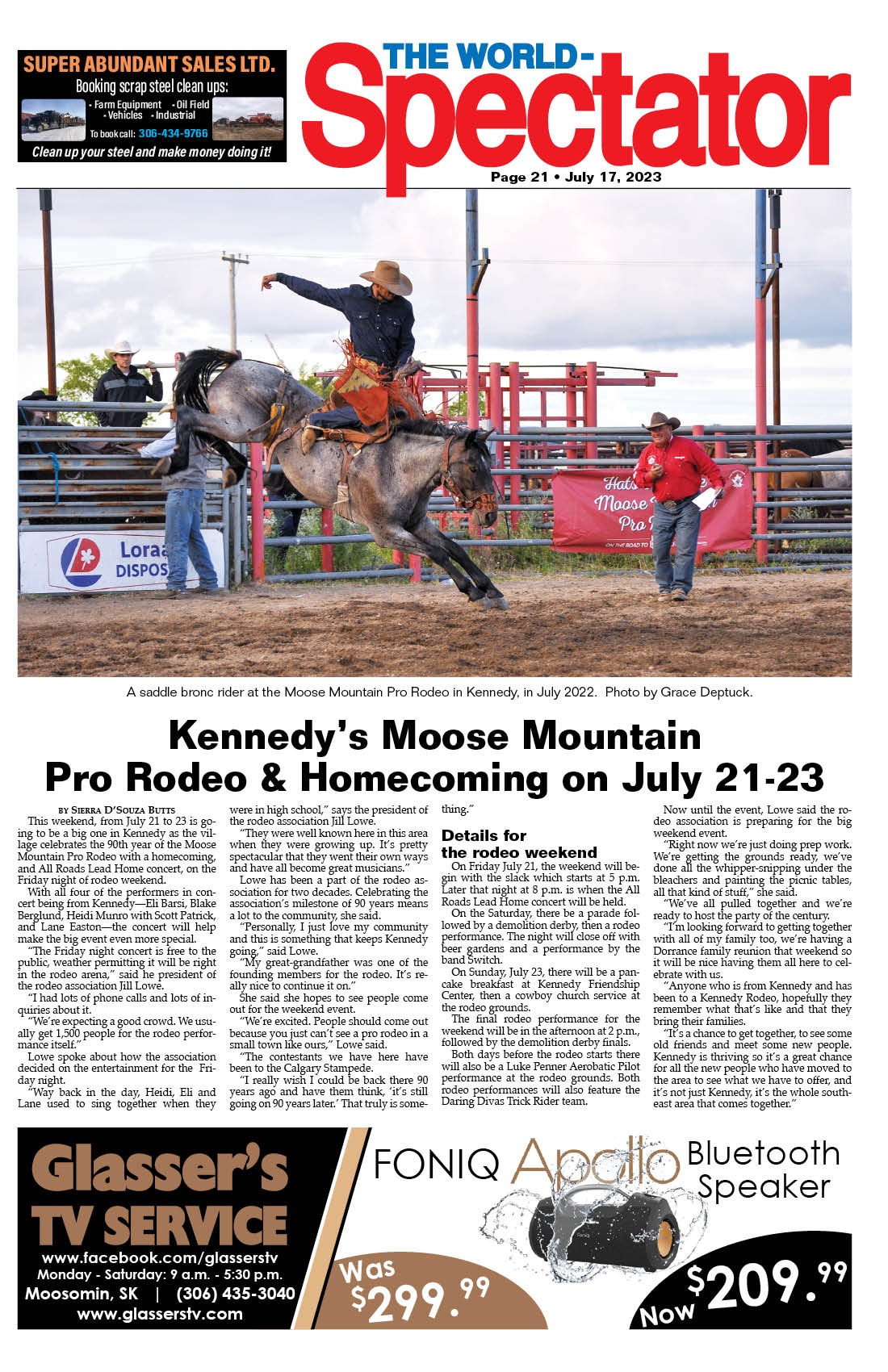 The World-Spectator - Moosomin, Saskatchewan, Canada