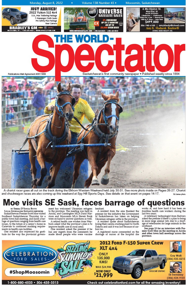 The World-Spectator - Moosomin, Saskatchewan, Canada