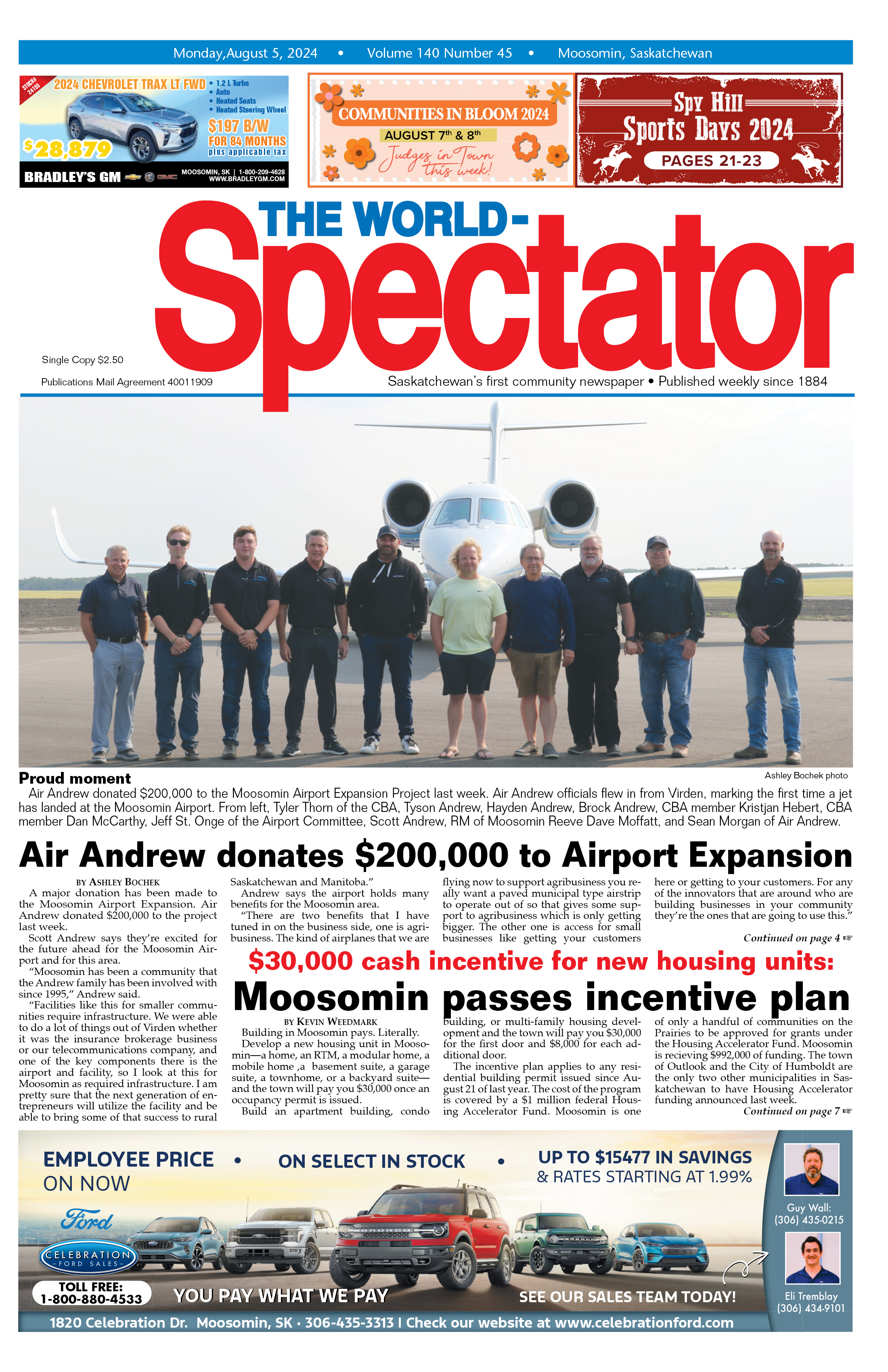 The World-Spectator - Moosomin, Saskatchewan, Canada
