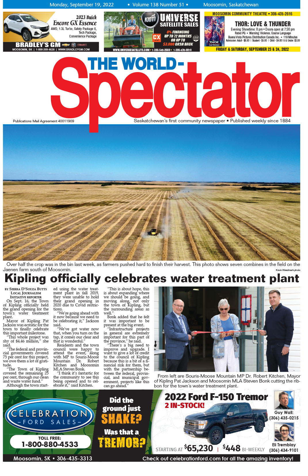 The World-Spectator - Moosomin, Saskatchewan, Canada
