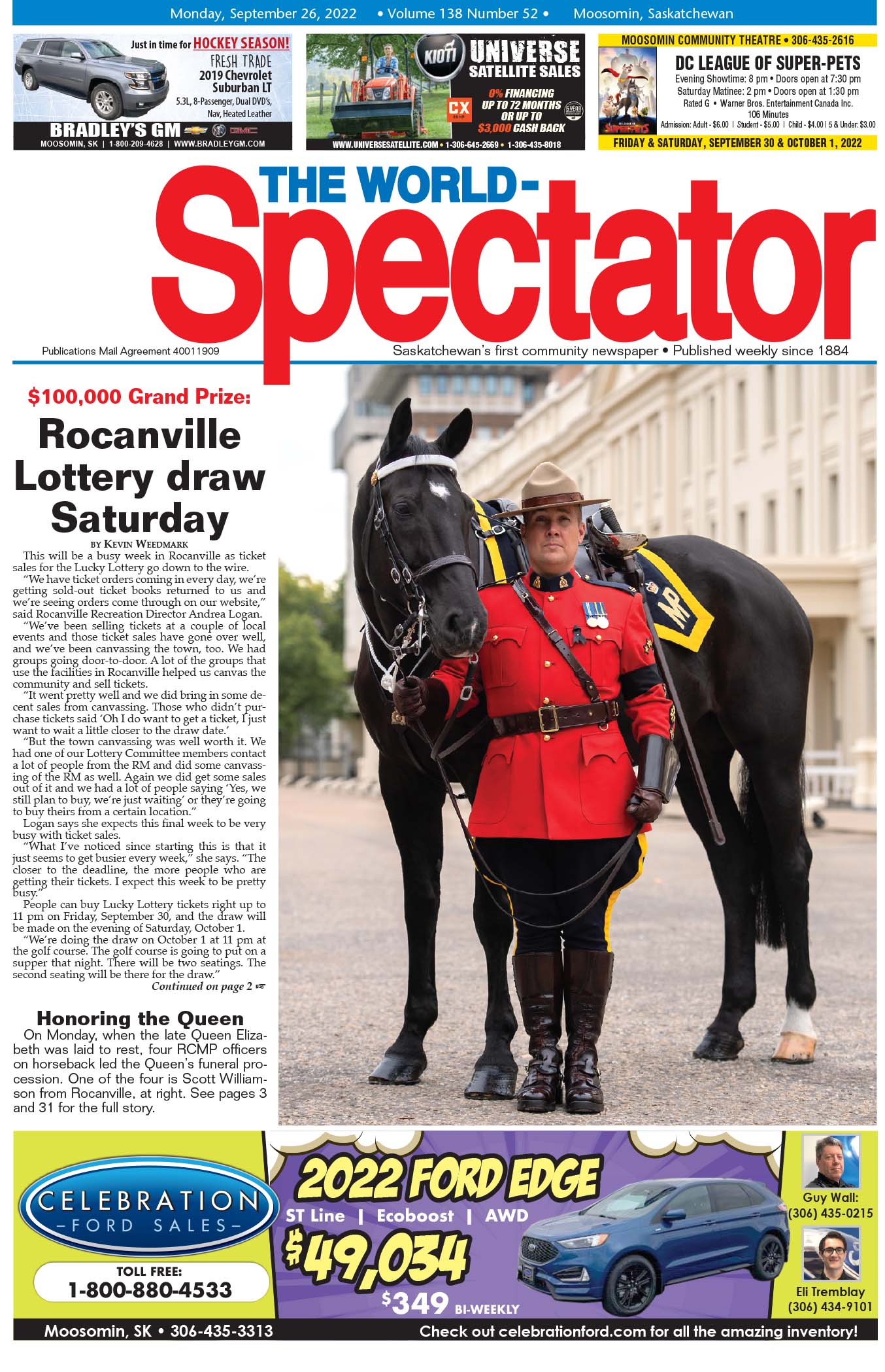 The World-Spectator - Moosomin, Saskatchewan, Canada